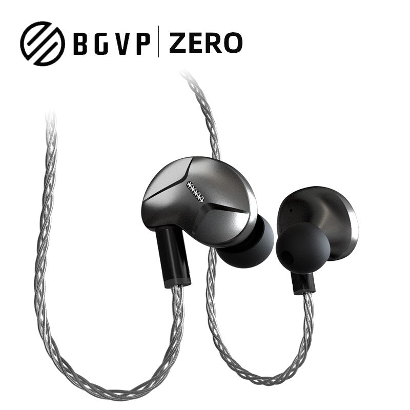 BGVP ZERO Earphone Static Earbuds HIFI In-ear Dynamic Earplugs Running